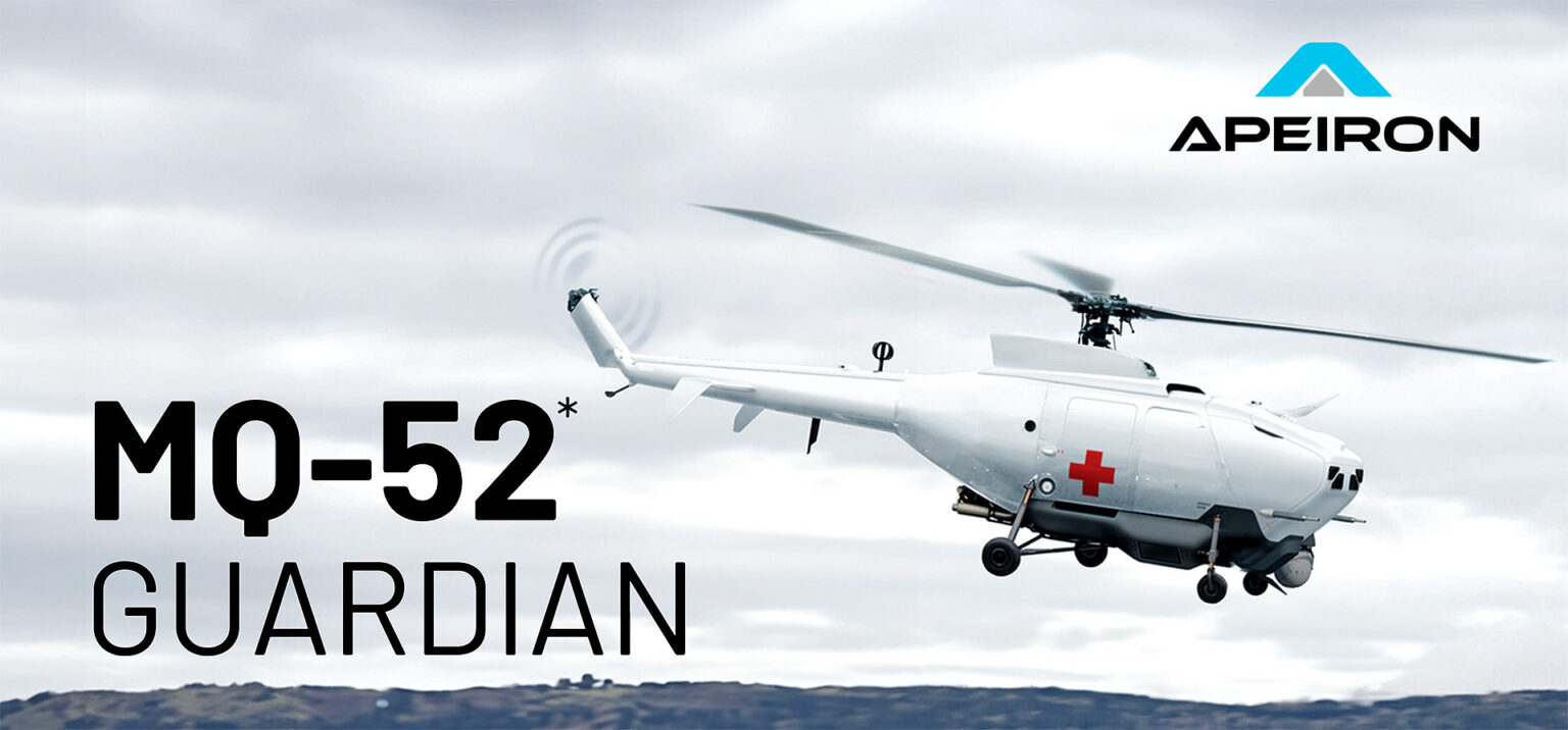 Apeiron MQ-52 Guardian - DeltaHawk Engines